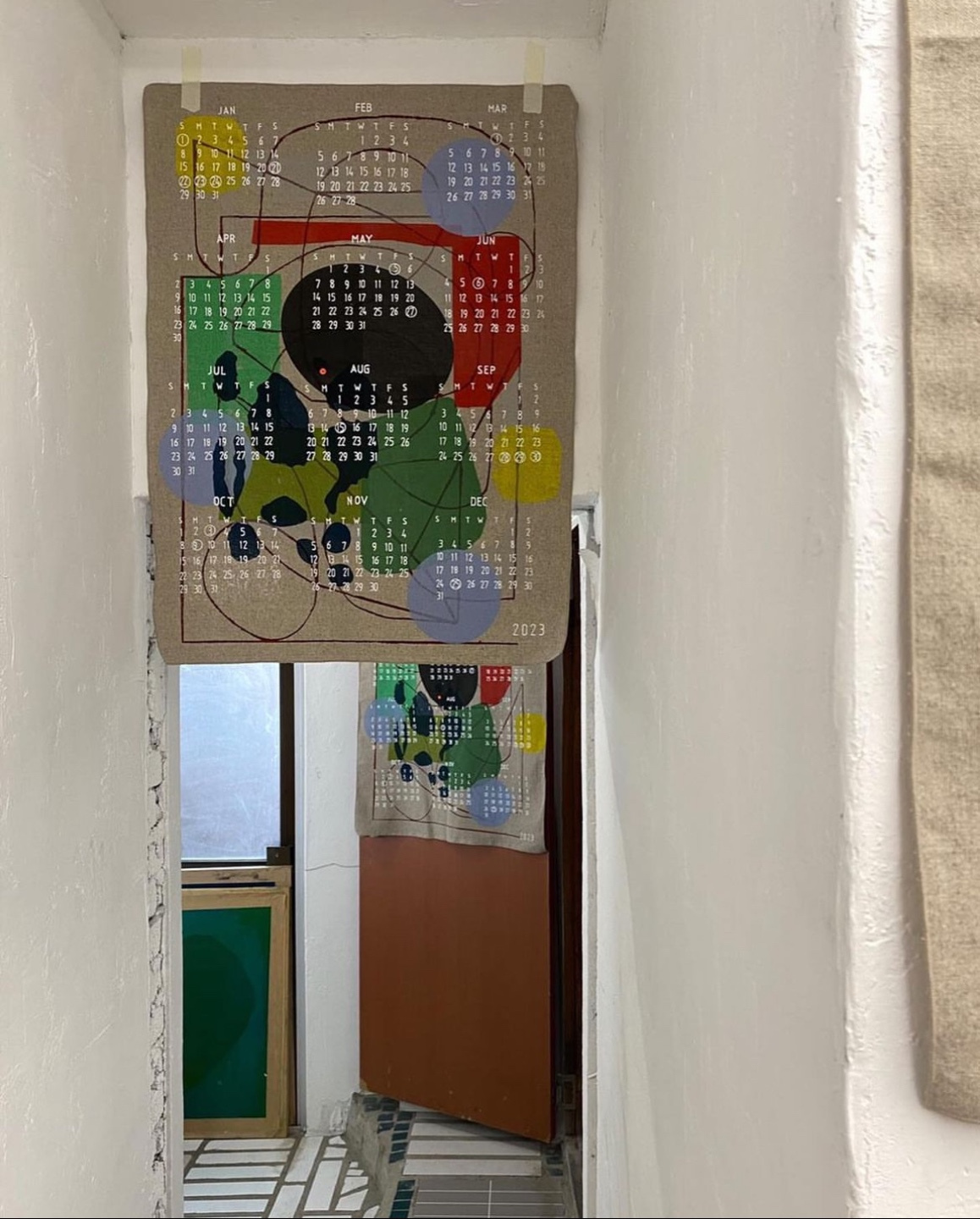 2023 Fabric Calendar — artistproof