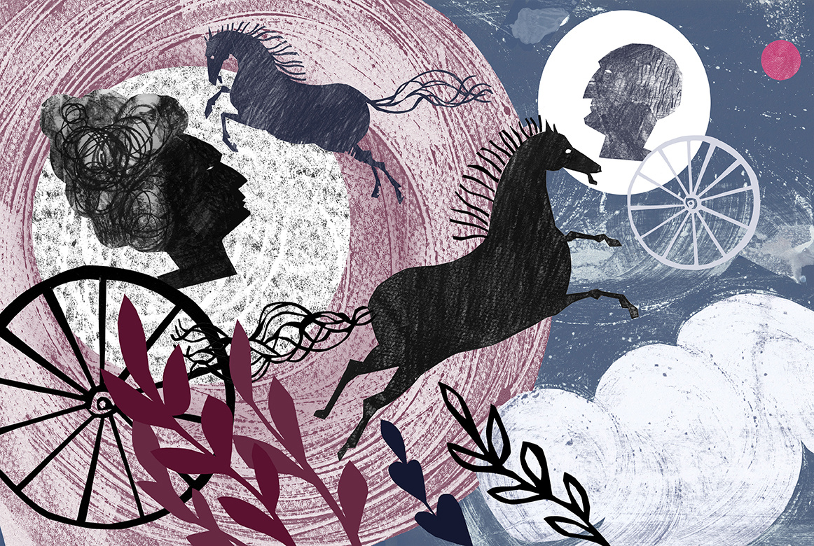 Sol and Mani — Astrid Jaekel Illustration