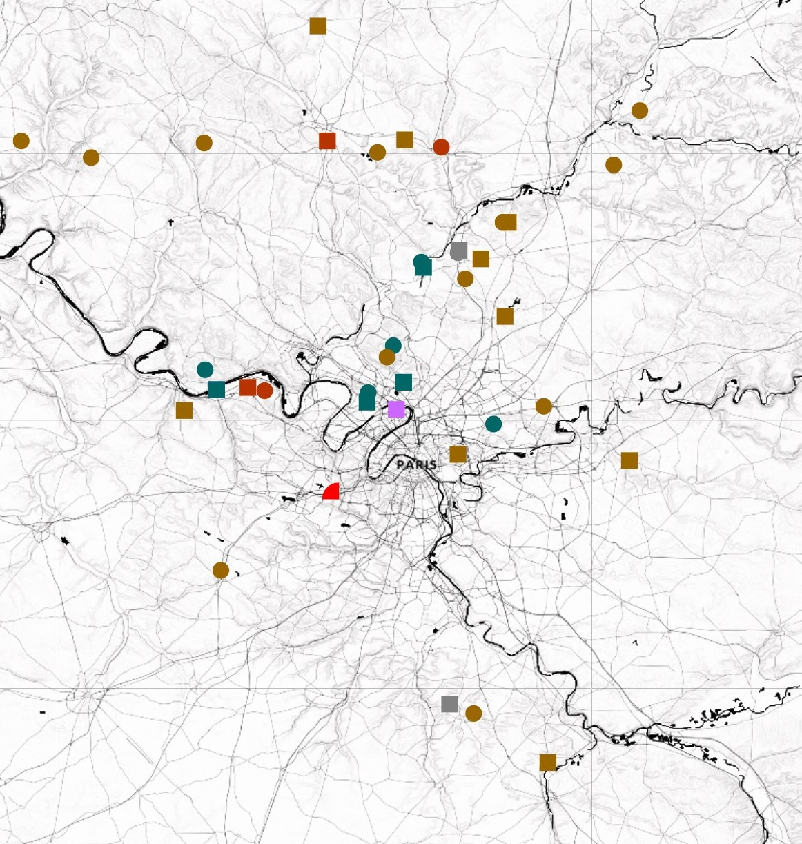 gehry digital — material memory map