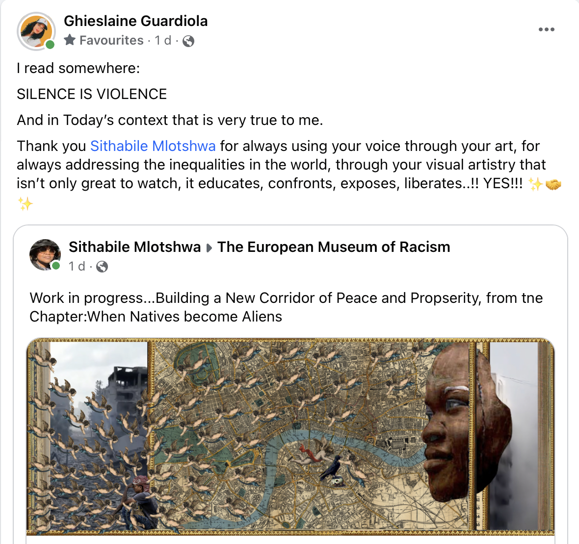 What people say about my work — sithabileartprojects