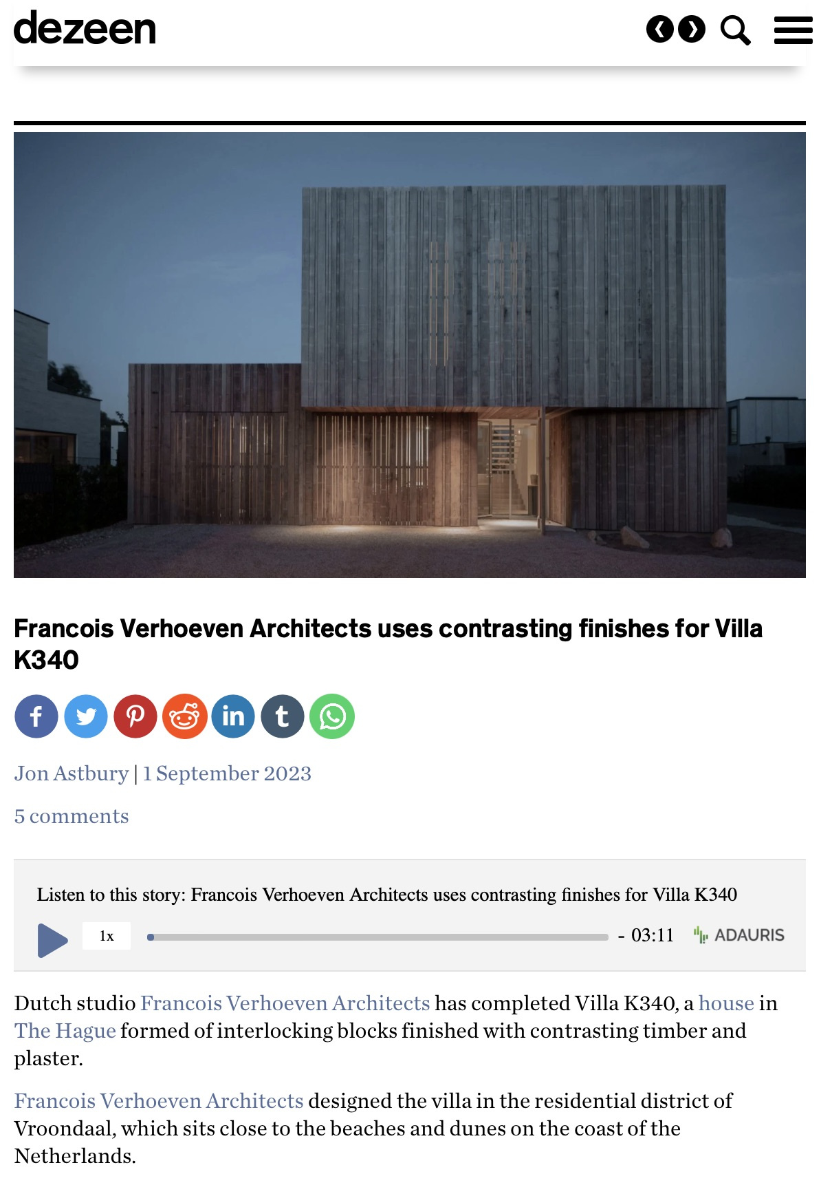 Dezeen k340 — francoisverhoeven