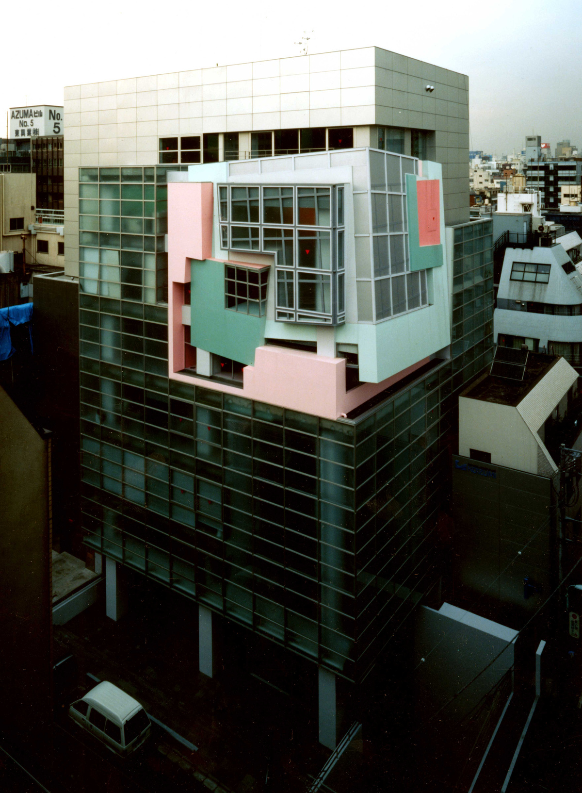 Koizumi Sangyo Corporation Headquarters Building 1990 — EISENMAN ARCHITECTS