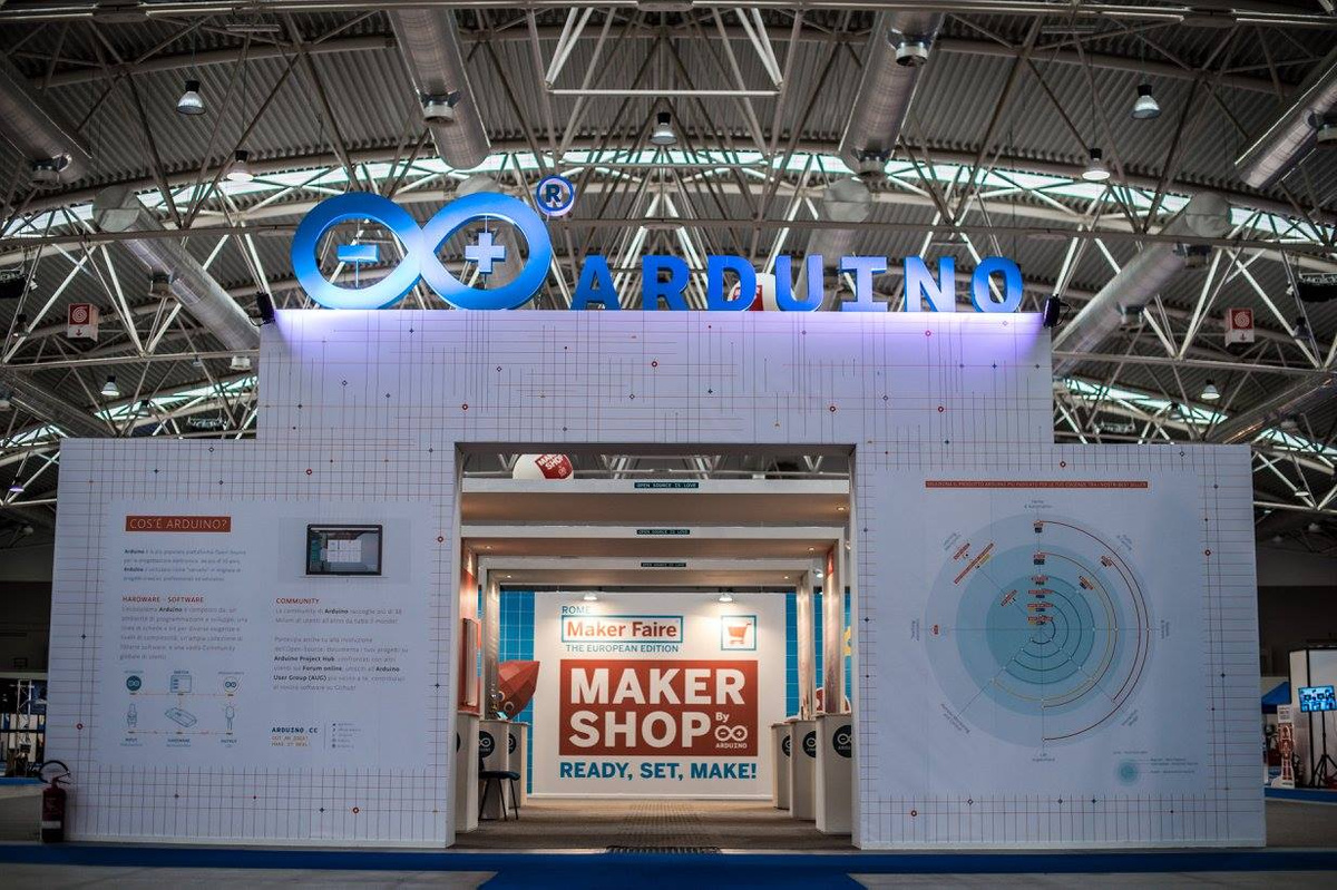 Arduino @ Maker Faire Rome — alessandrosquatrito