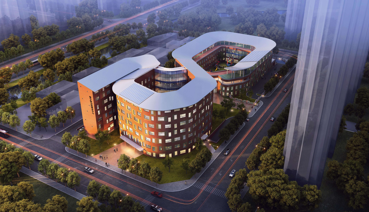 HEFEI COMMUNITY CENTER + KINDERGARTEN — Preston Scott Cohen Inc