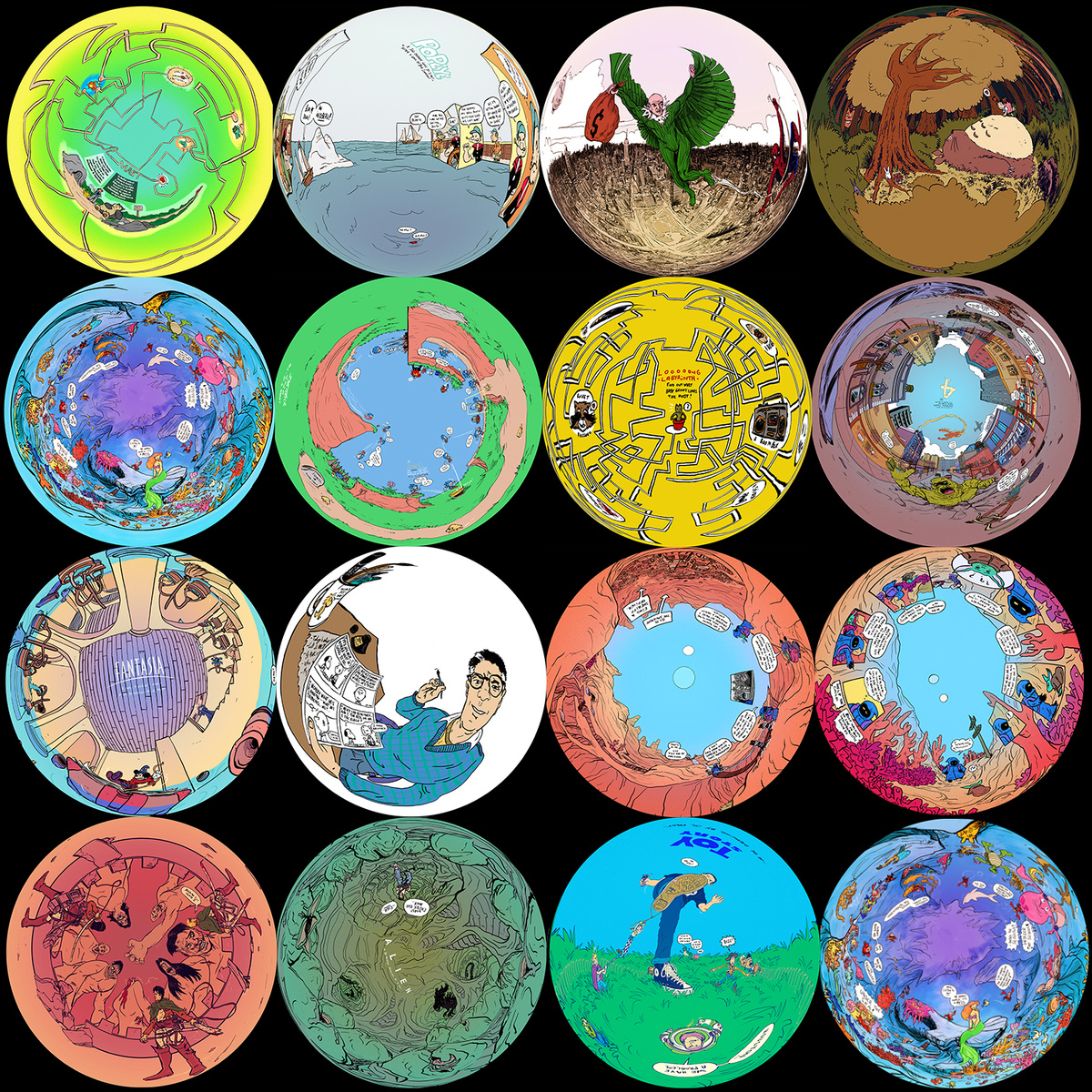 All my VR drawings — Jl Mast