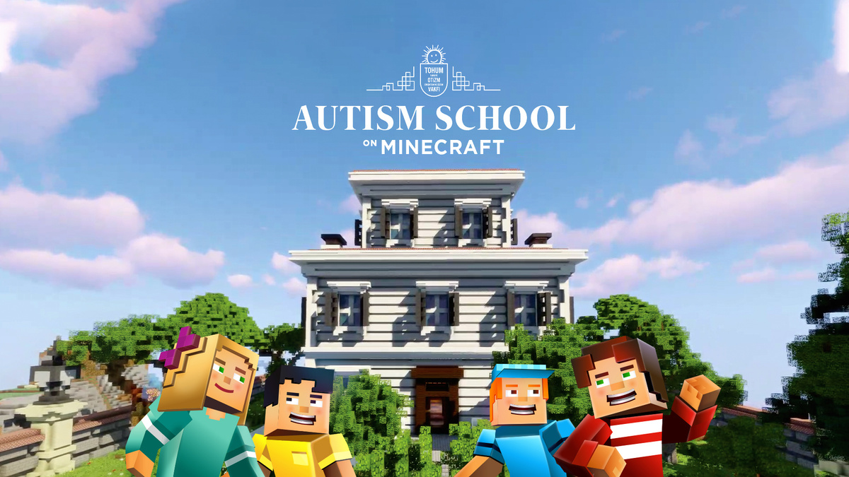 Autism School on Minecraft — Ipek Sayli