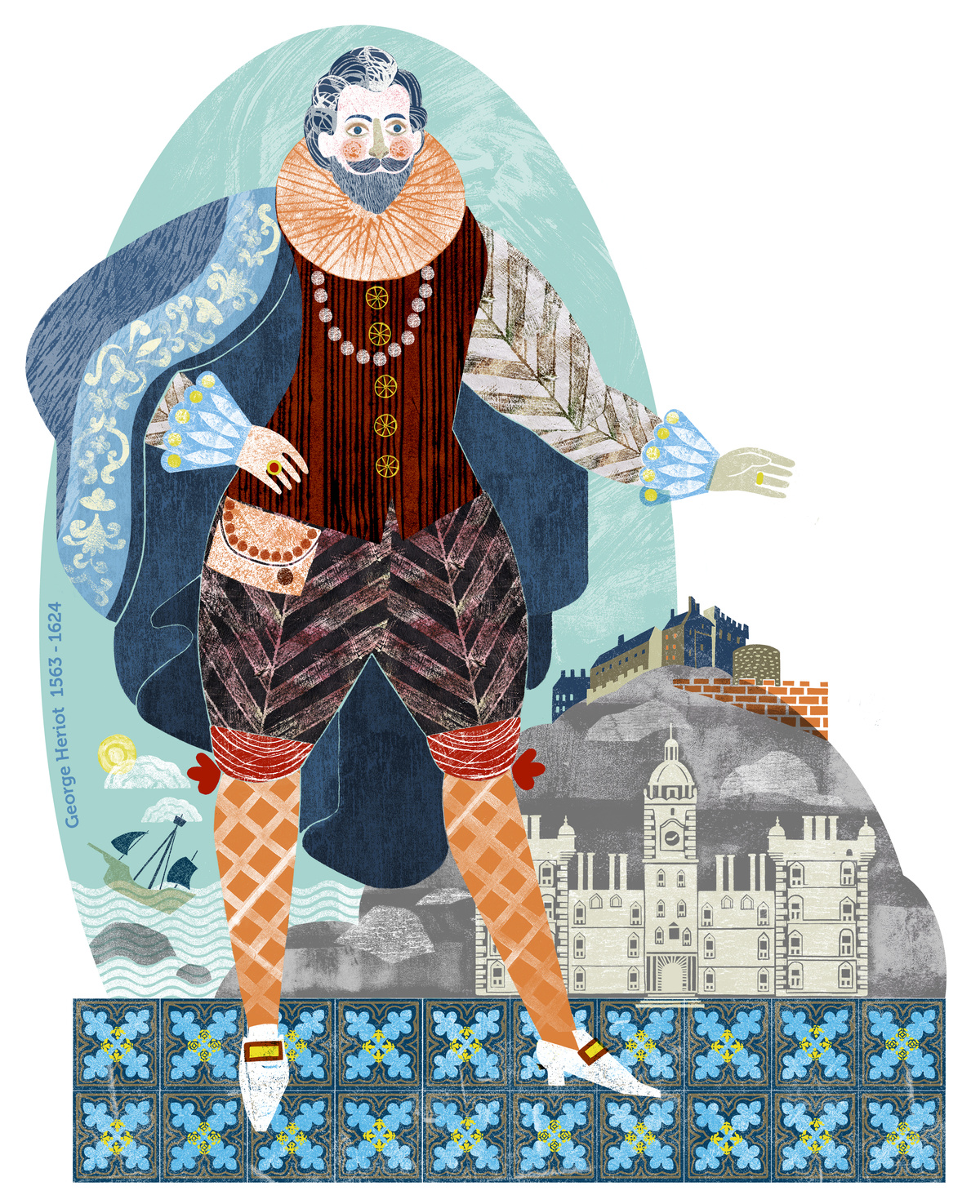 George Heriot — Astrid Jaekel Illustration