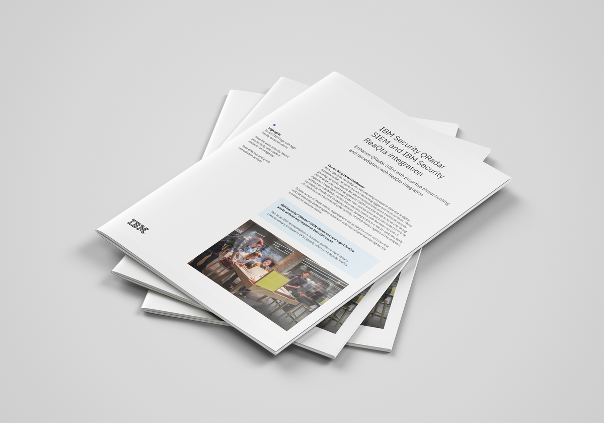 QRadar EDR Brochures — Nadia Malik QRadar EDR Brochures — Nadia Malik