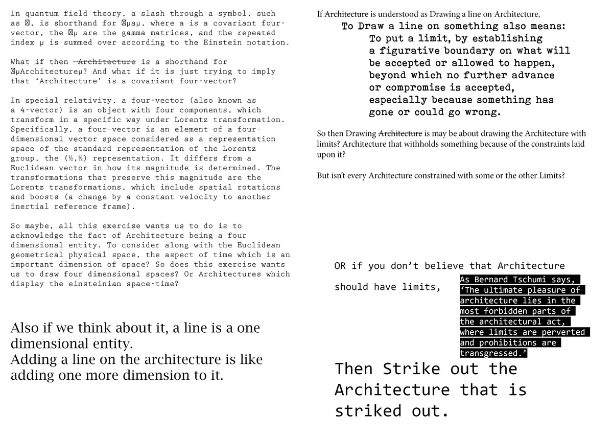 Drawing Architecture — Vinit Dharia