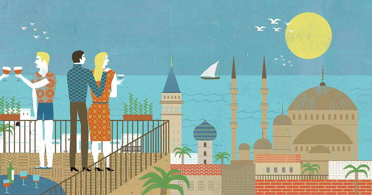 Easyjet Magazine — Cristóbal Schmal / Illustration / Art / Experimental ...