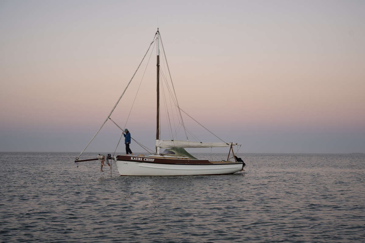 Sail Kauri Chief — The Wooden Boatshop Sorrento Australia