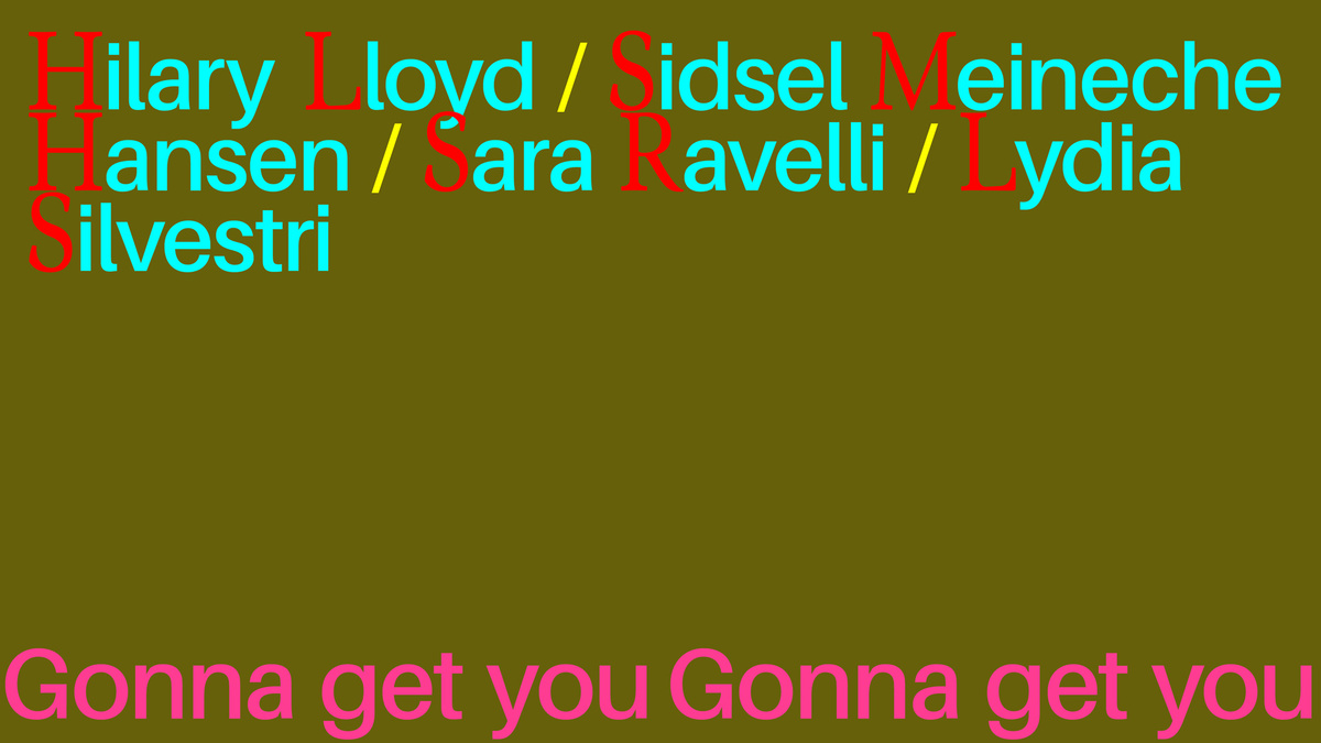 Gonna get you, Gonna get you — BAR