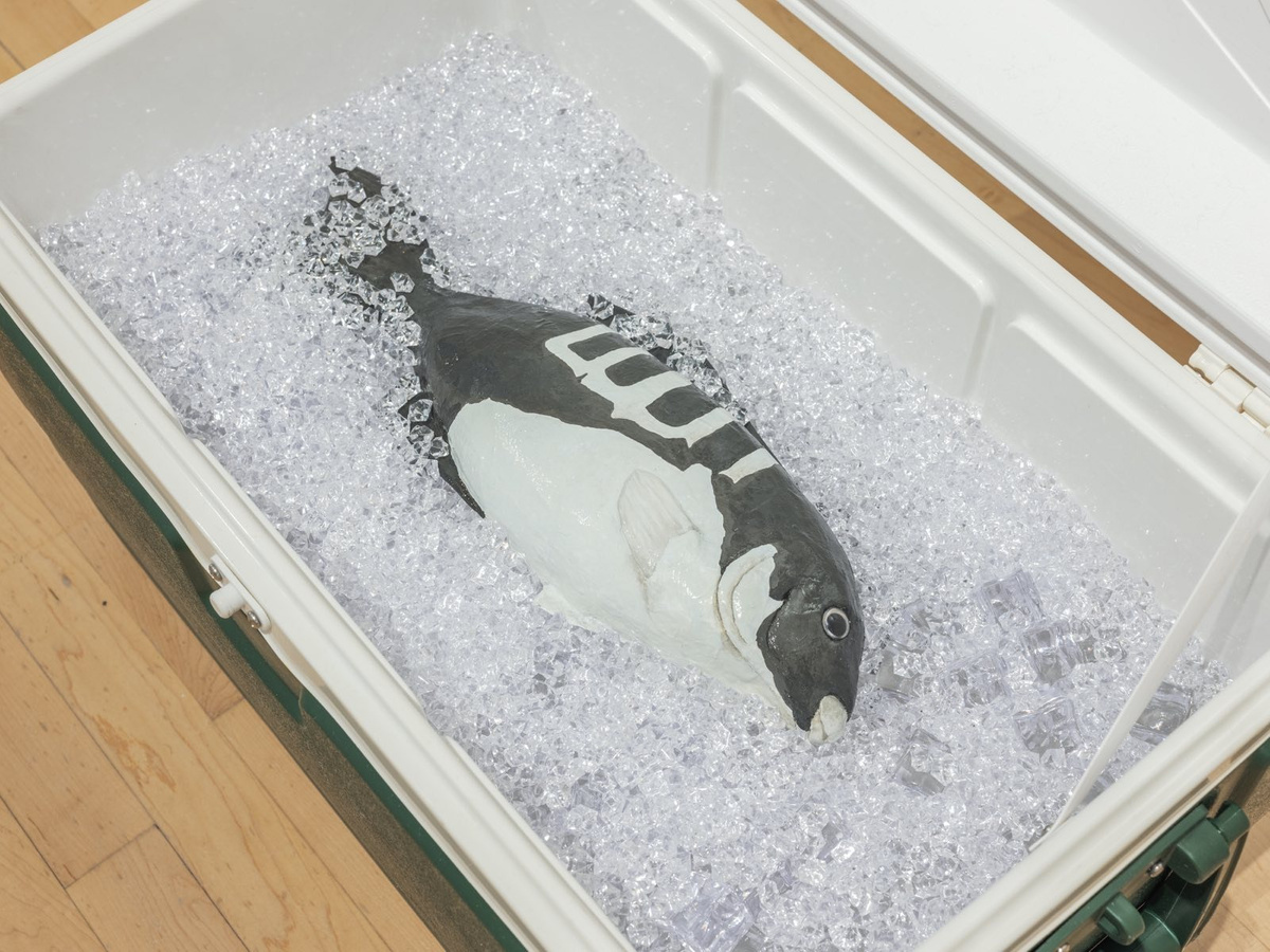 God's Name Inscribed on a Fish — Layan Attari