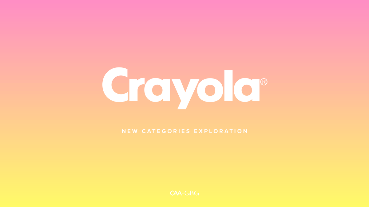Crayola Brand Extension — HOUSE OF JMAC