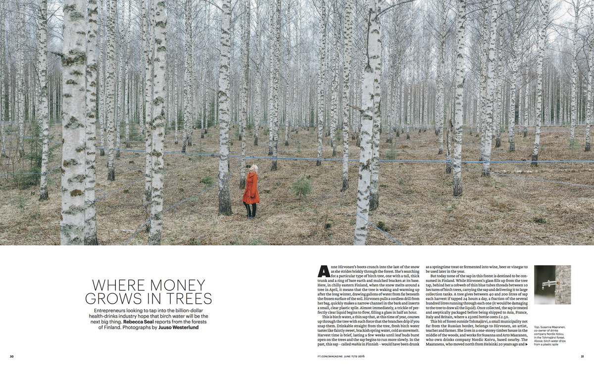 Juuso Westerlund of Moment photographs 'Where Money Grows In Trees' for ...