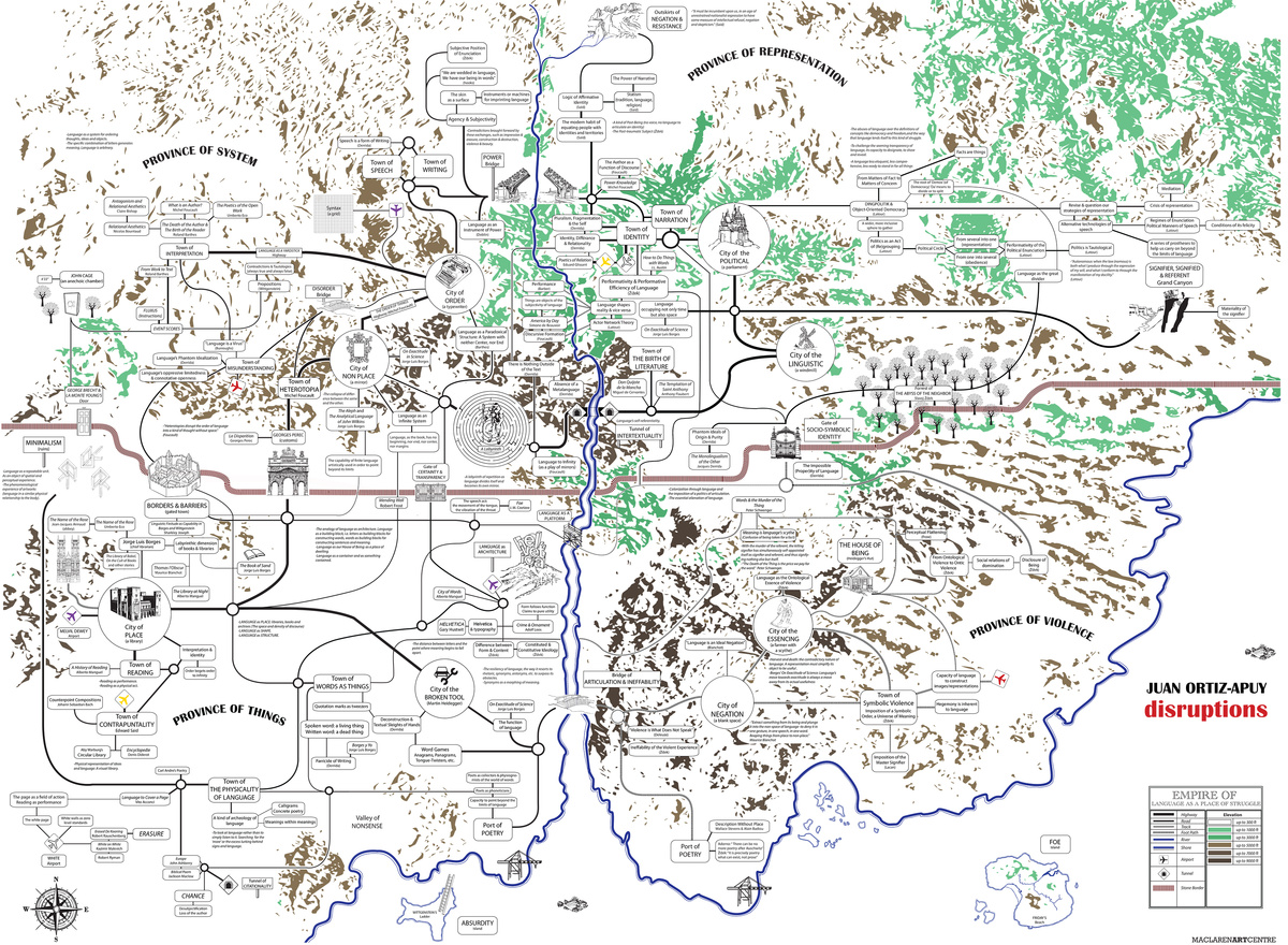 A Map of the Empire of Language as a Place of Struggle — juanortiz-apuy.com