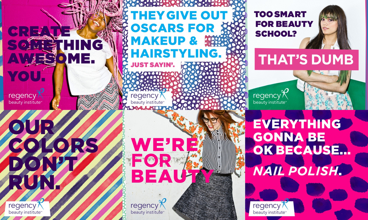 Regency Beauty Institute: Campaign — Michael J Seitz