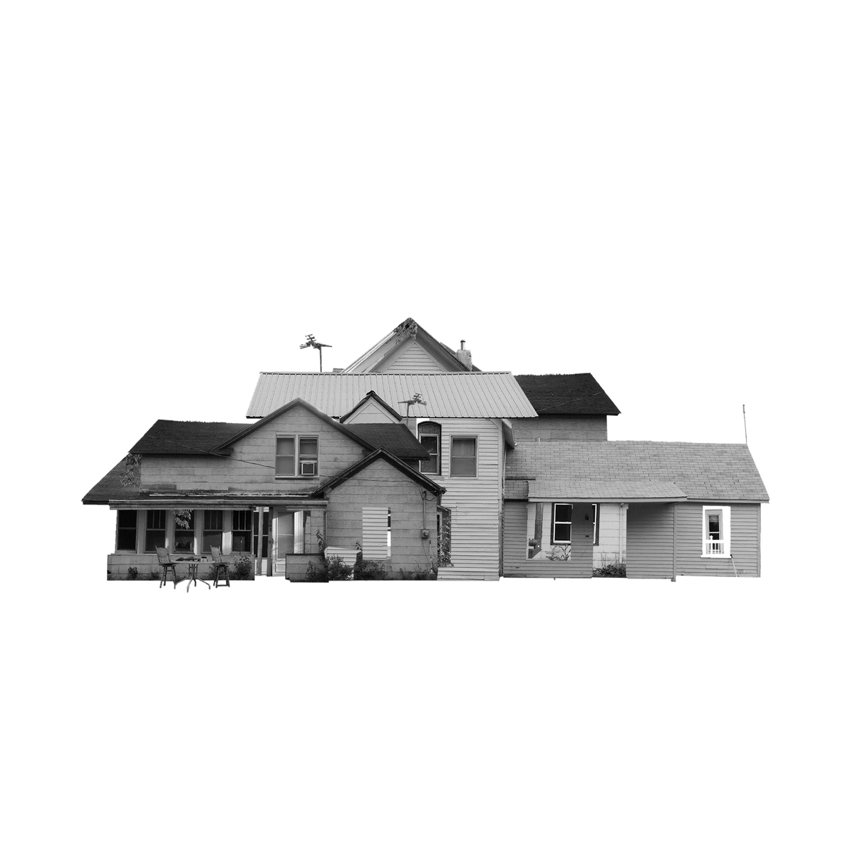 RURAL IOWA HOUSING TYPOLOGY RESEARCH, COLLAGES, AND DRAWINGS — David ...