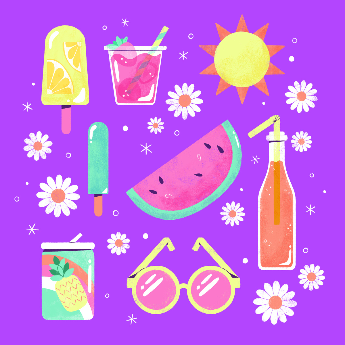 Summer Treats — Robin Sheldon Illustration