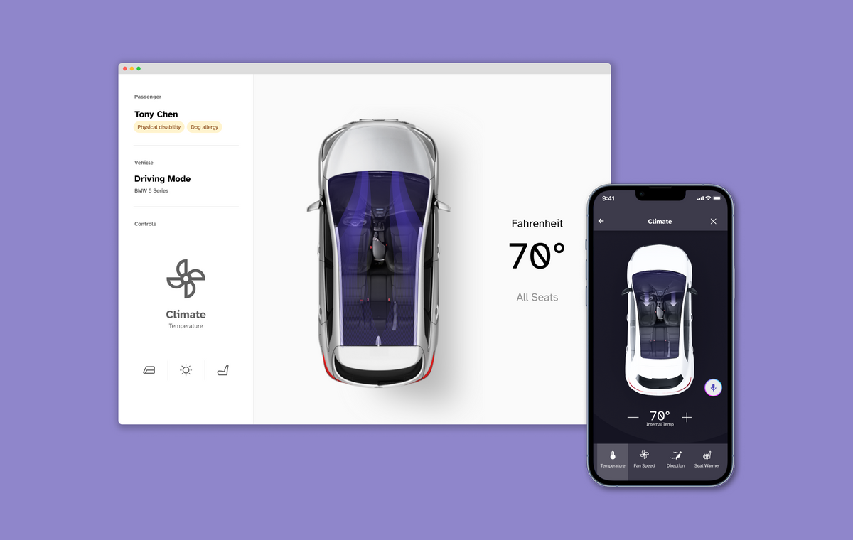 Simulator for Inclusive Car Riding App (Design for User Testing, UI/UX ...
