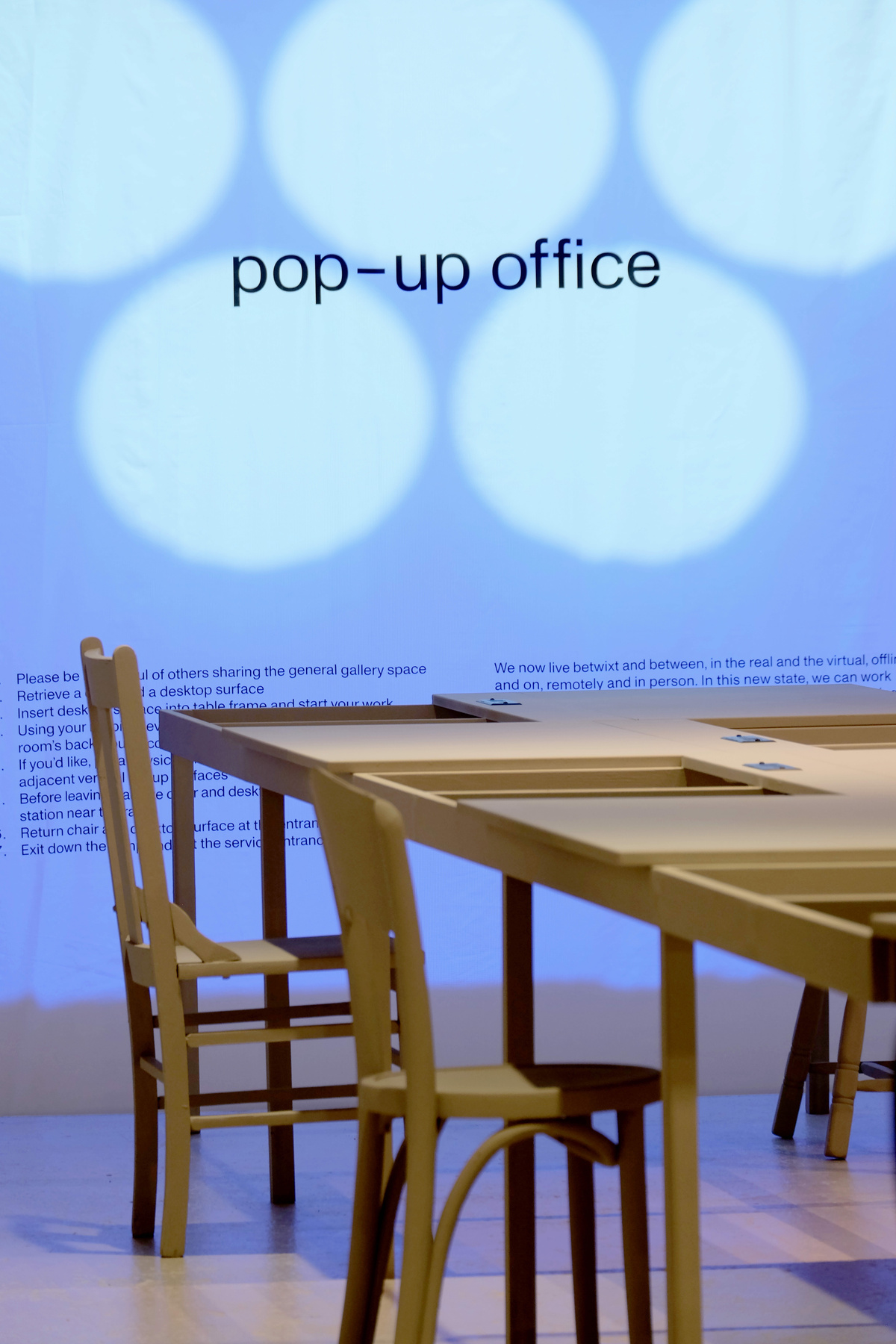 pop-up office (2020) — diana smiljkovic