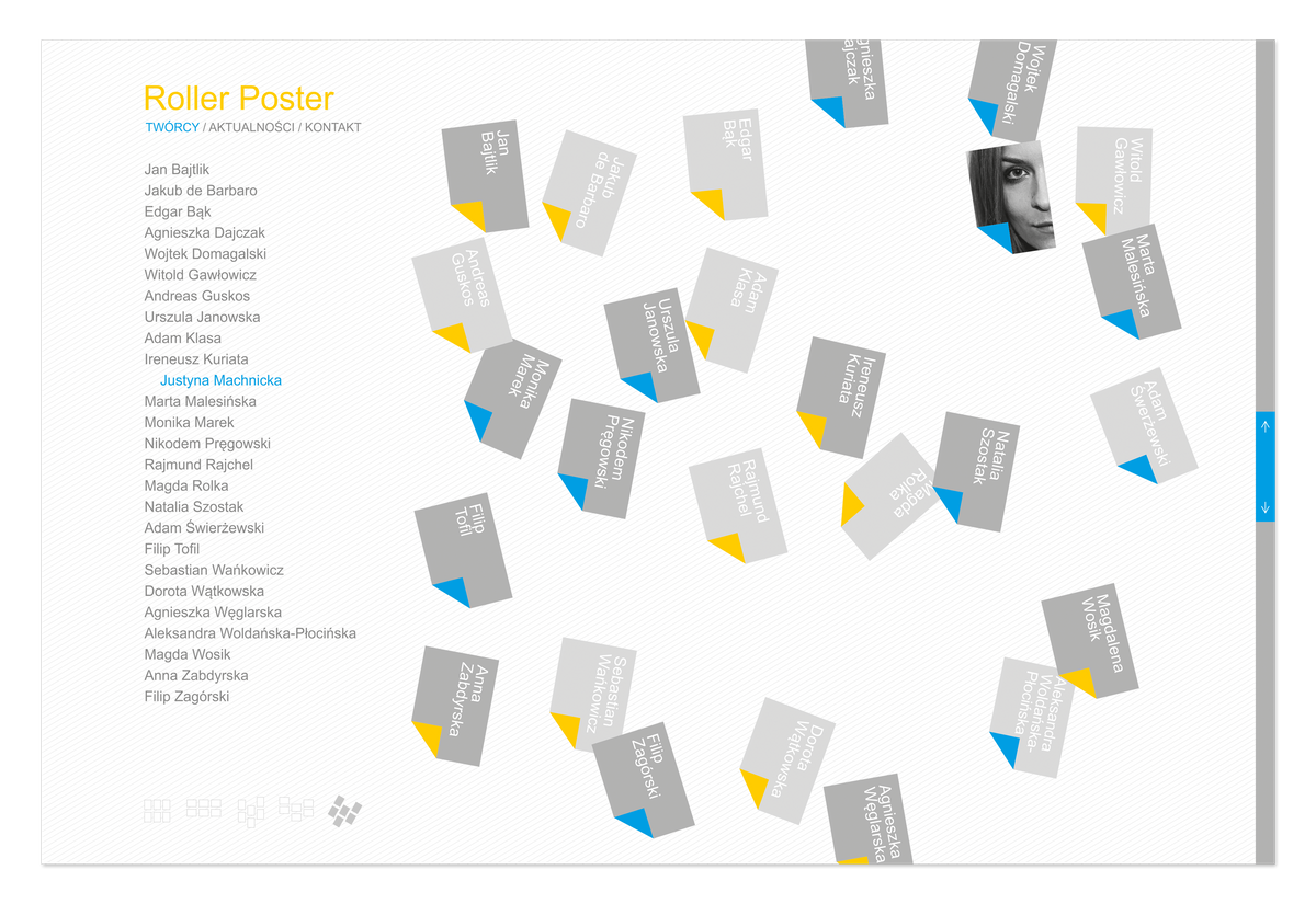 Roller Poster — Justyna
