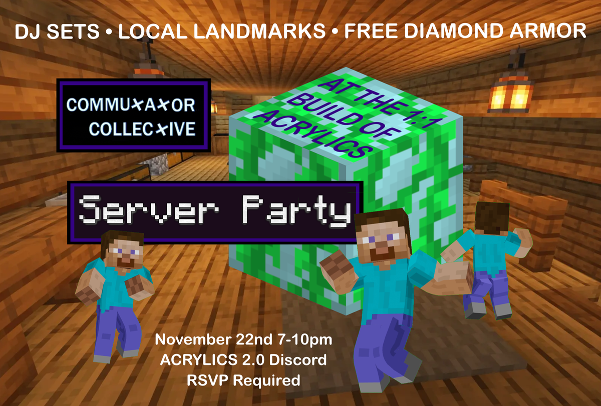 SERVER PARTY — Commutator Collective