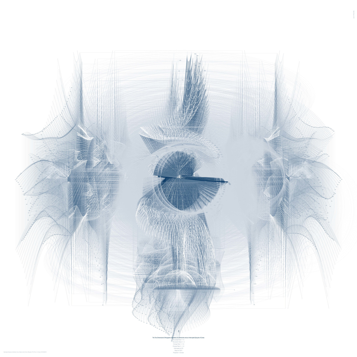 The Two Dimensional Orthographic Projection of a Semicircle onto an ...