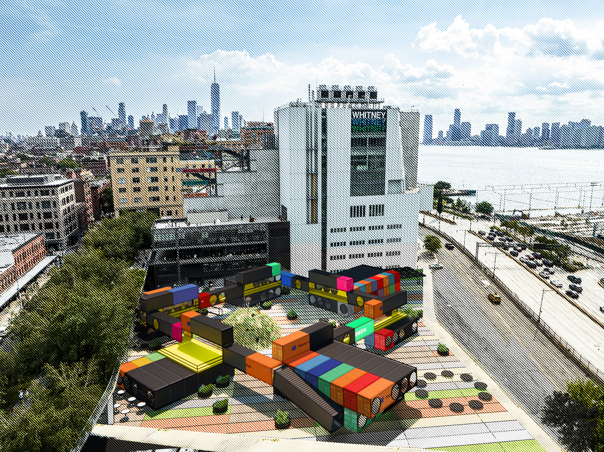 WHITNEY MUSEUM ART HUB — LOT-EK ARCHITECTURE & DESIGN