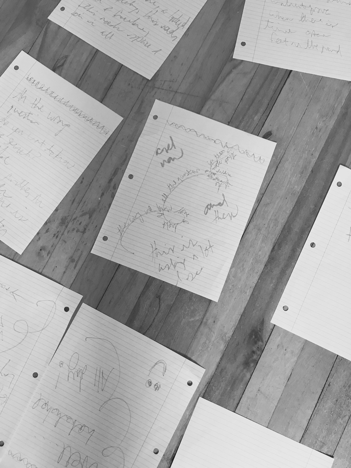 spirit scripts: exercises and workshops — sh