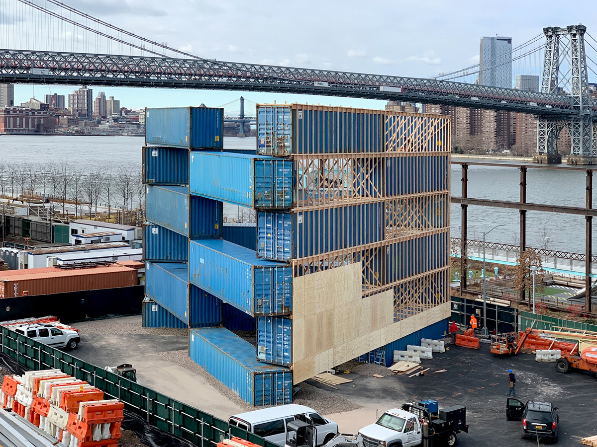 TRIANGLE STACK #3 with JR — LOT-EK ARCHITECTURE & DESIGN