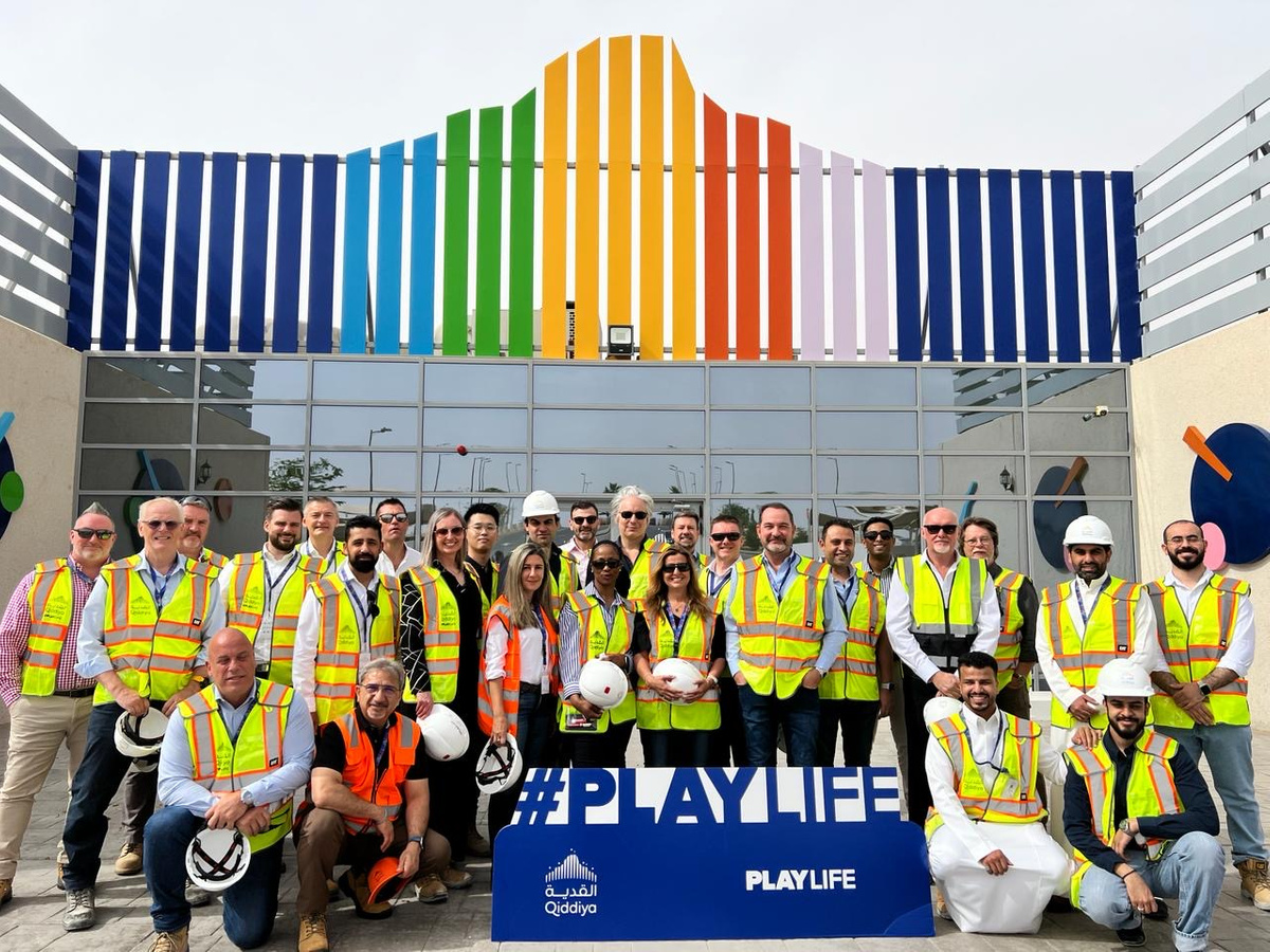 Our Project Team at the Qiddiya Site Office — Tom Wiscombe Architecture