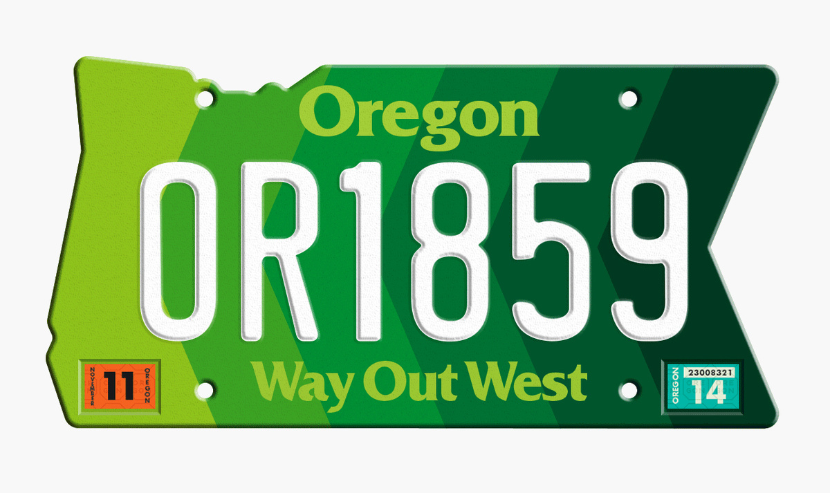 Oregon — State Plates Project