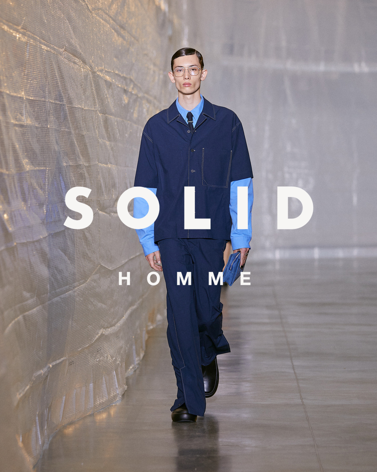 Solid Homme Runway SS24 — www.ganio.com