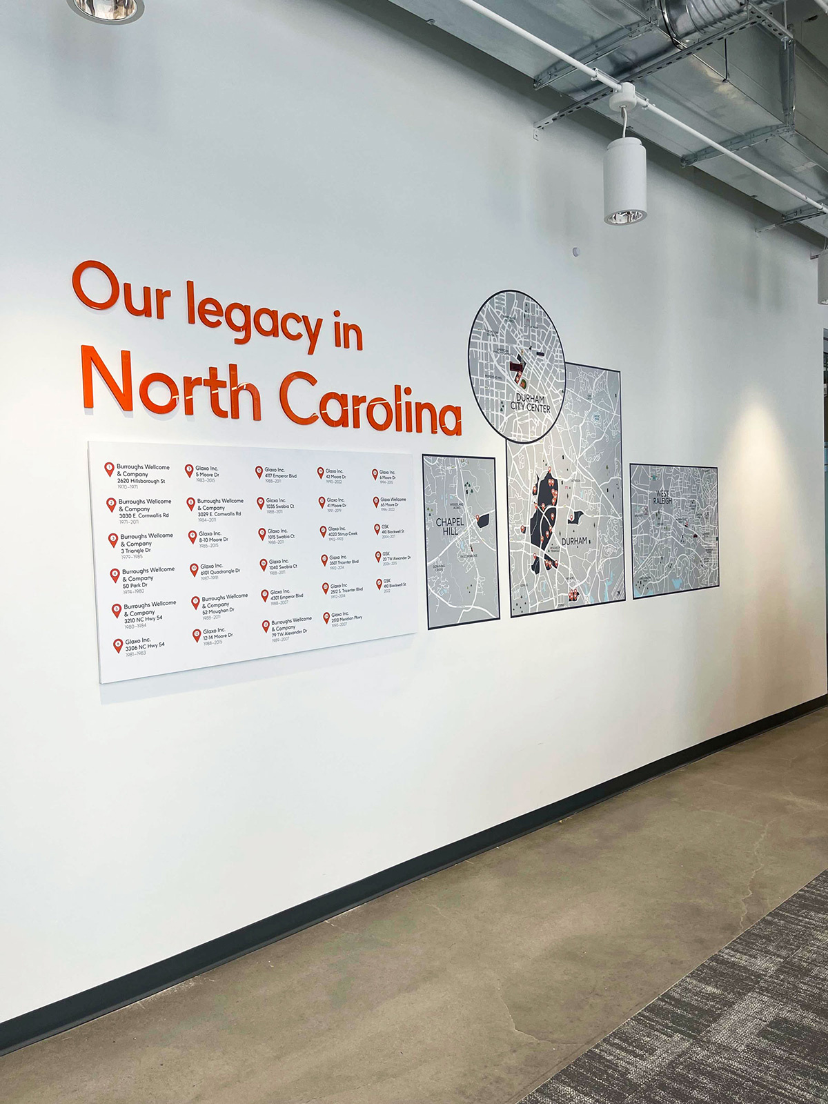 GSK Maps — Bripro ART + DESIGN