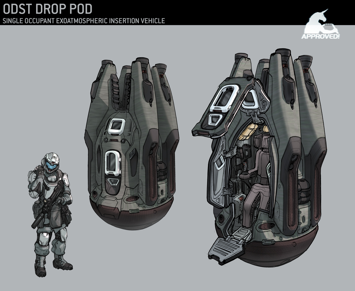 ODST Drop Pod — Alex J Cunningham