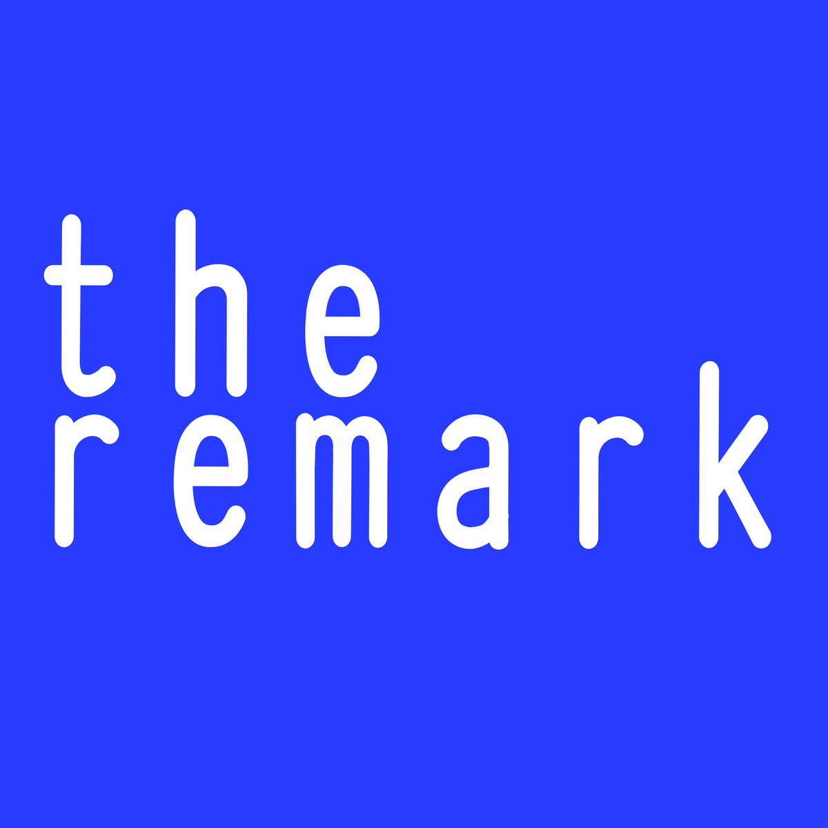 About — the remark