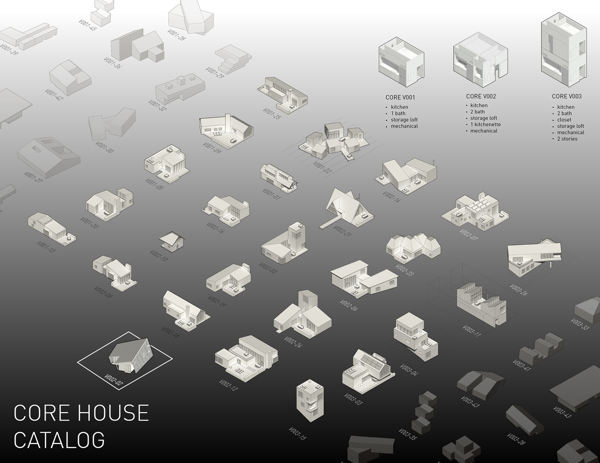 CORE HOUSES — Spiegel Aihara Workshop
