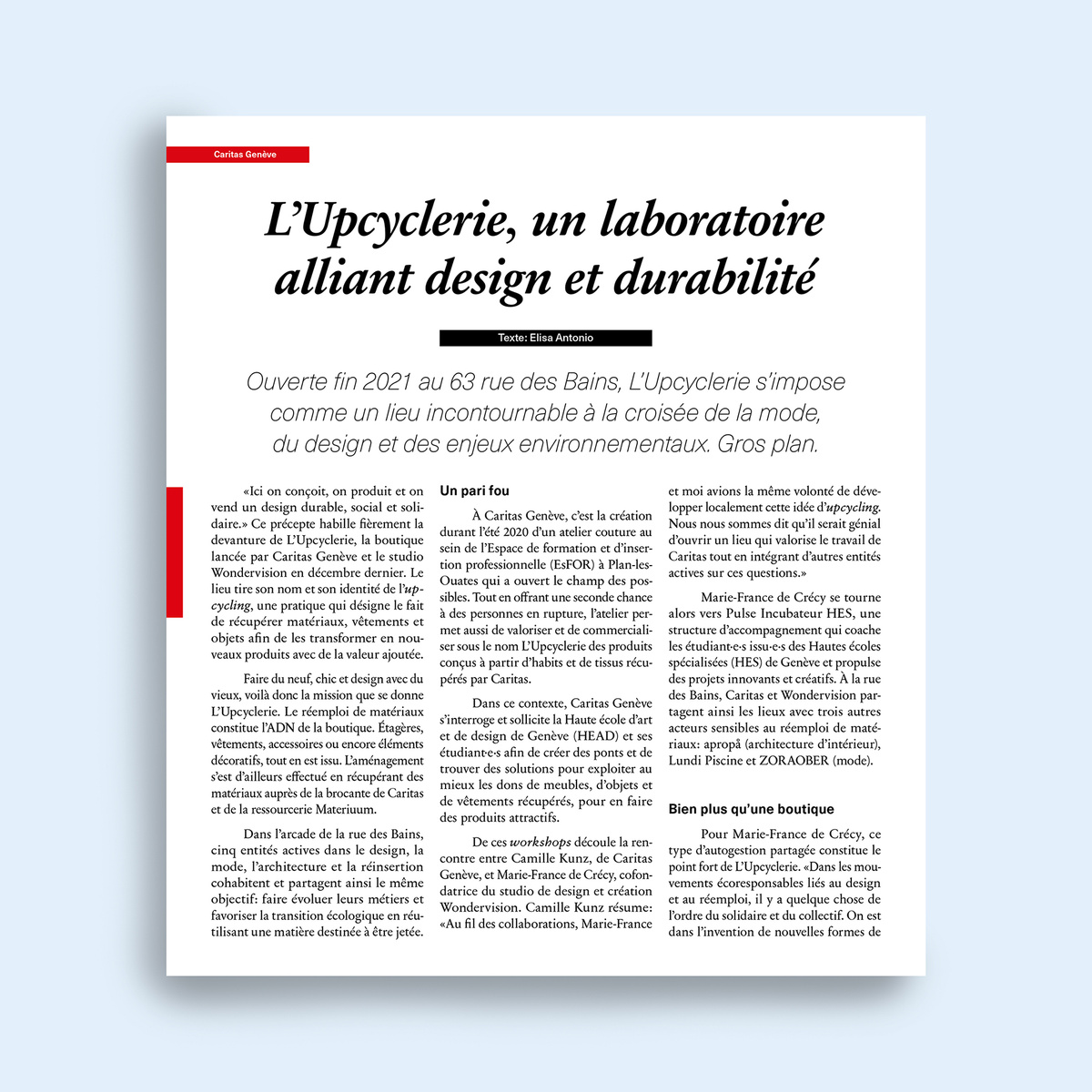 Aspects Magazine — Wondervision Studio