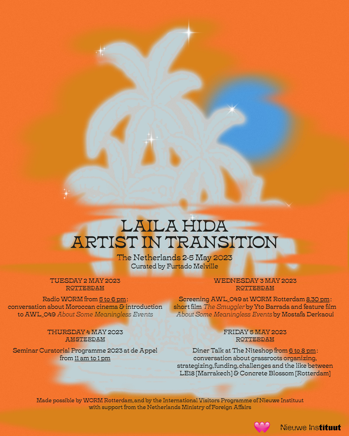 LAILA HIDA ARTIST IN TRANSITION — Nassim Azarzar