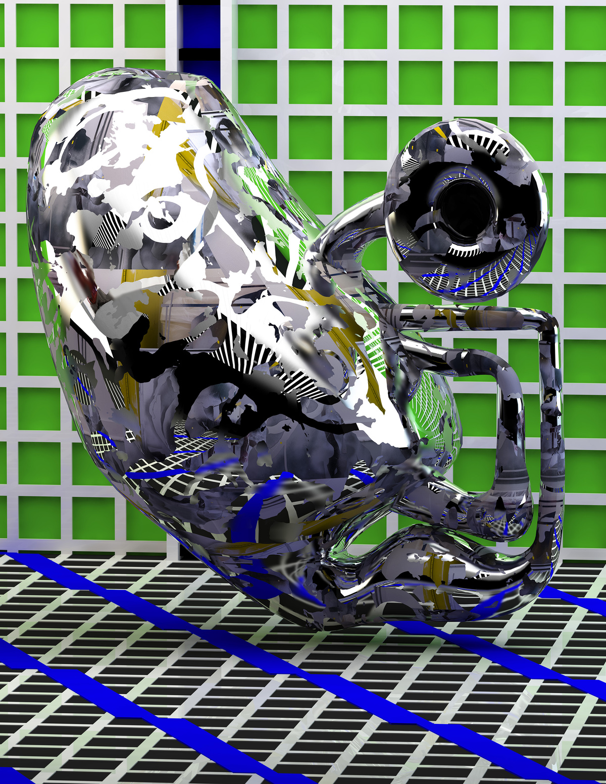 Chrome Klein Worms — Aaron Whitney Björk