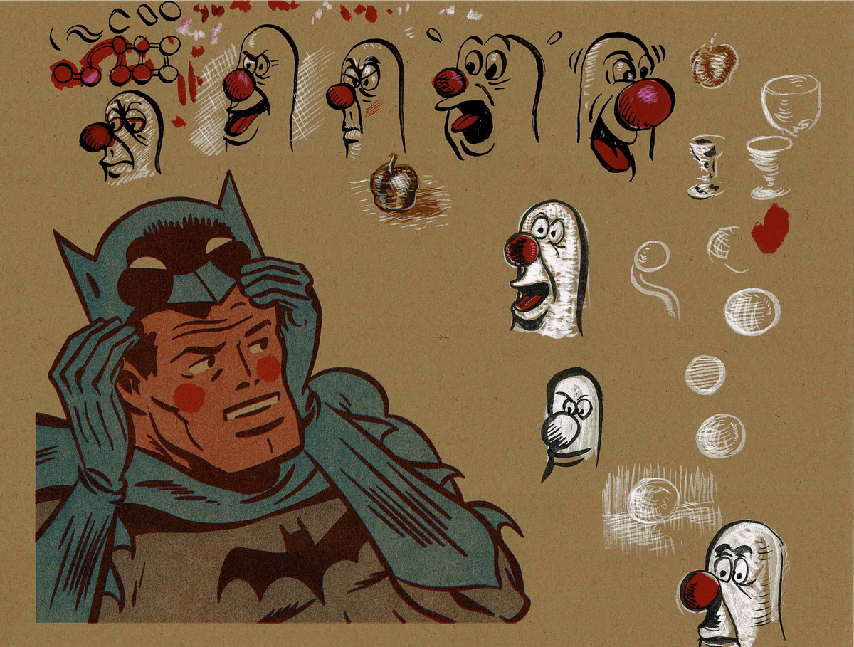 Batman Doodle 5 — Tinta nos Nervos