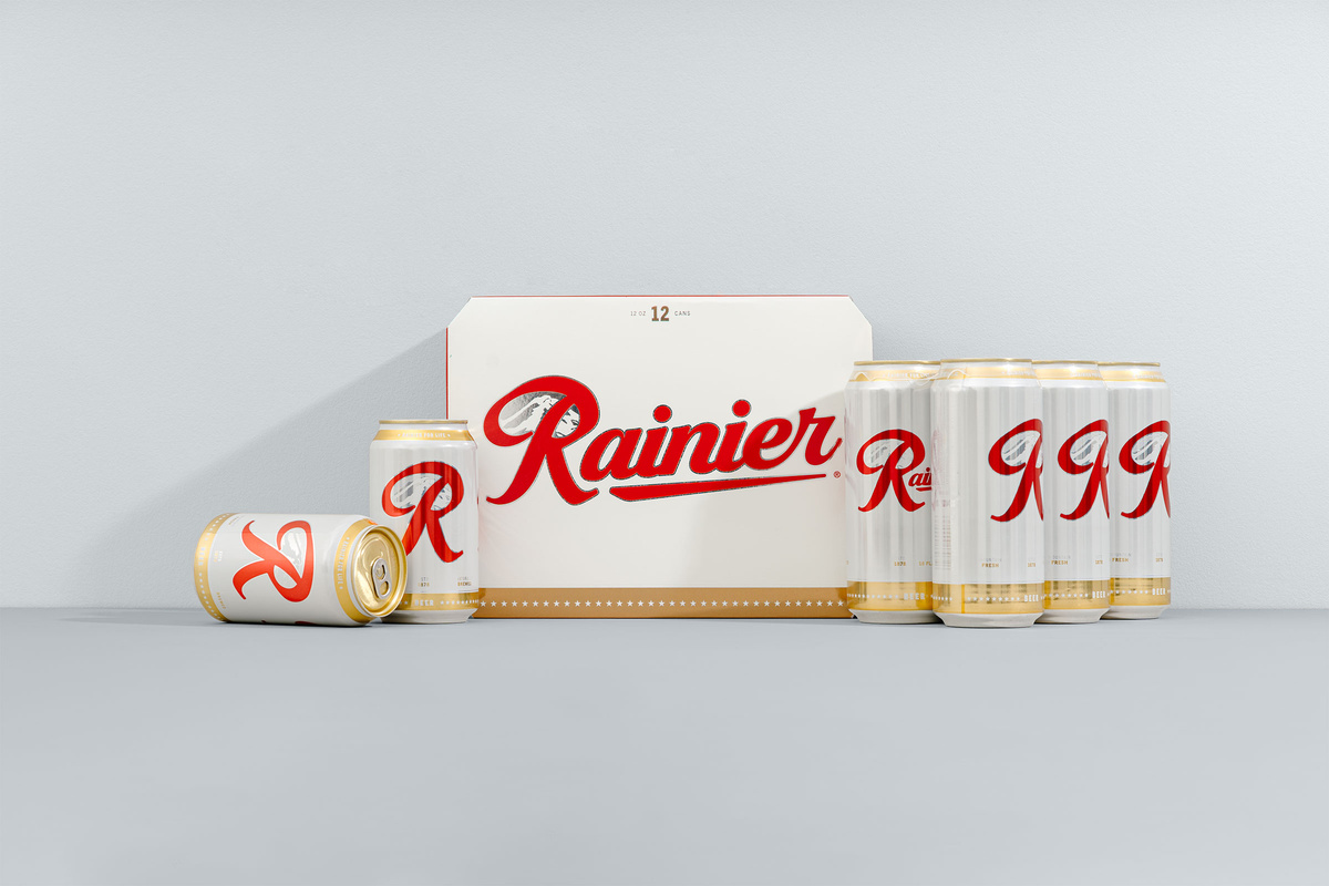 Rainier Brewing Branding — Calvin Ross Carl — Art, Branding, Design ...