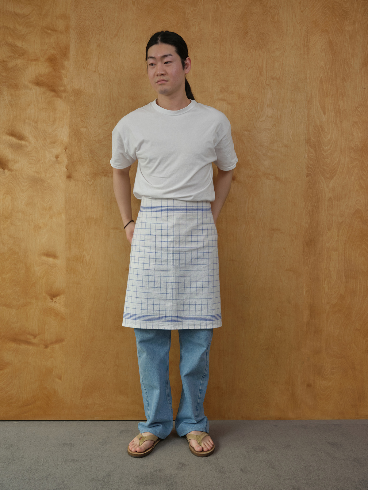 Dapron - blue — AYA YAMANAKA