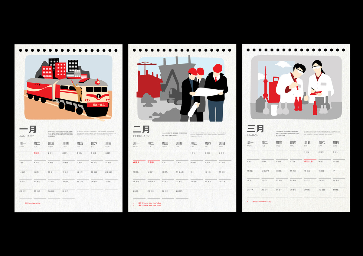 Coca Cola Calendar — celcea