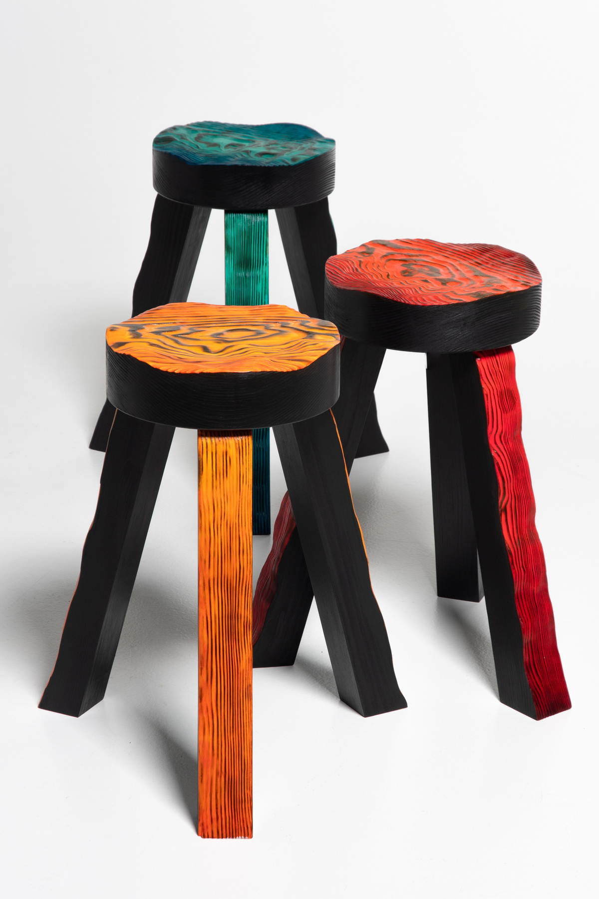 Wood Ocean Stool — Didi NG Wing Yin
