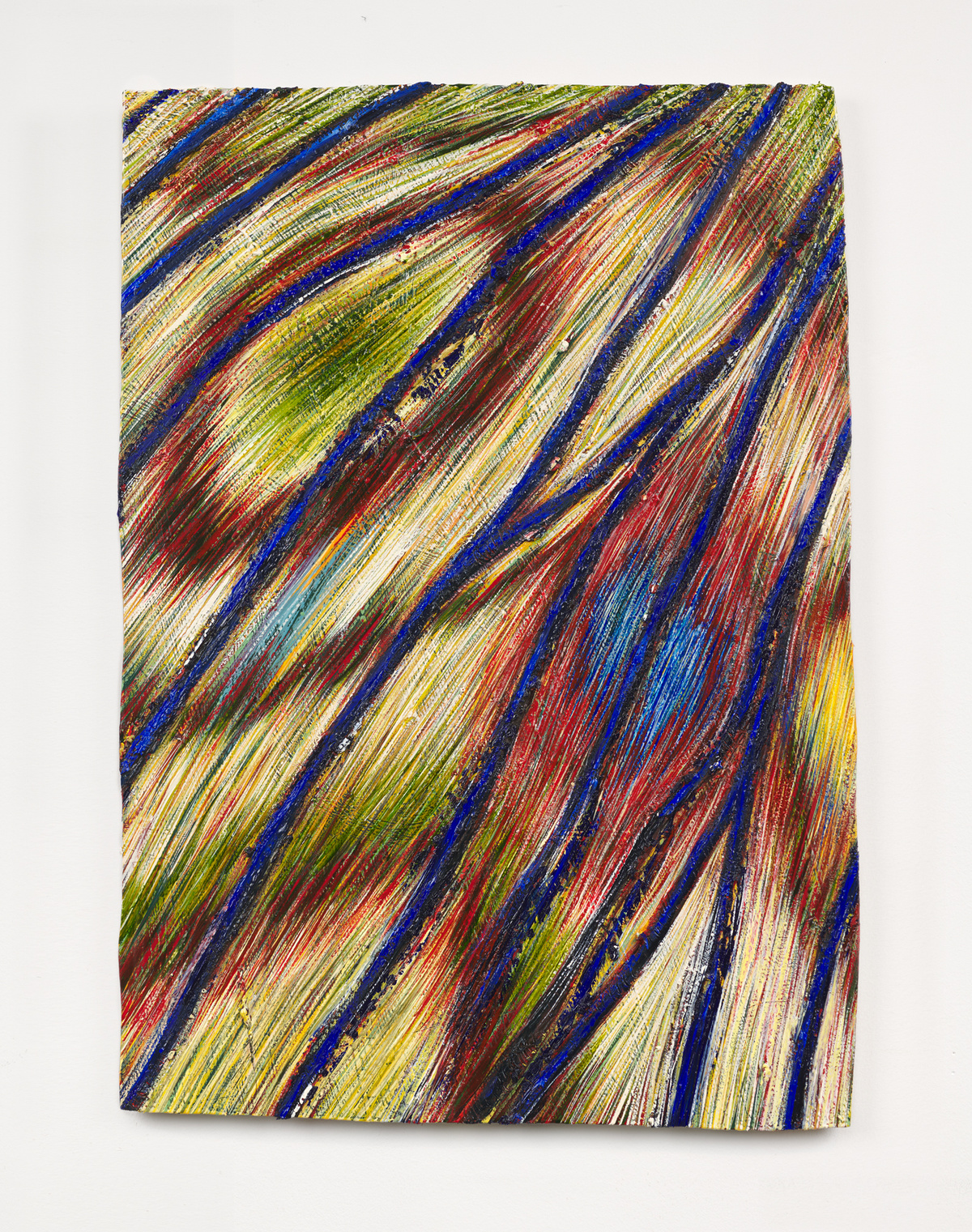 'Clouded Sulphur', oil on panel, 15 x 21 in, 2025 — sarahdavidson