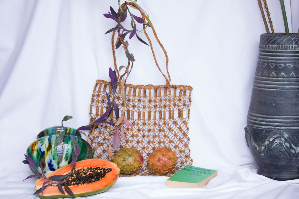 Tamara bag ocra — Azar Studio