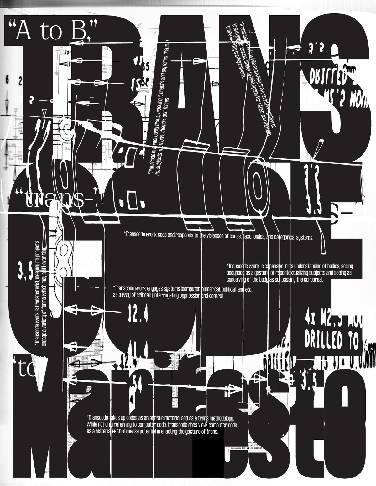 transcode manifesto posters — jonathansangster.com