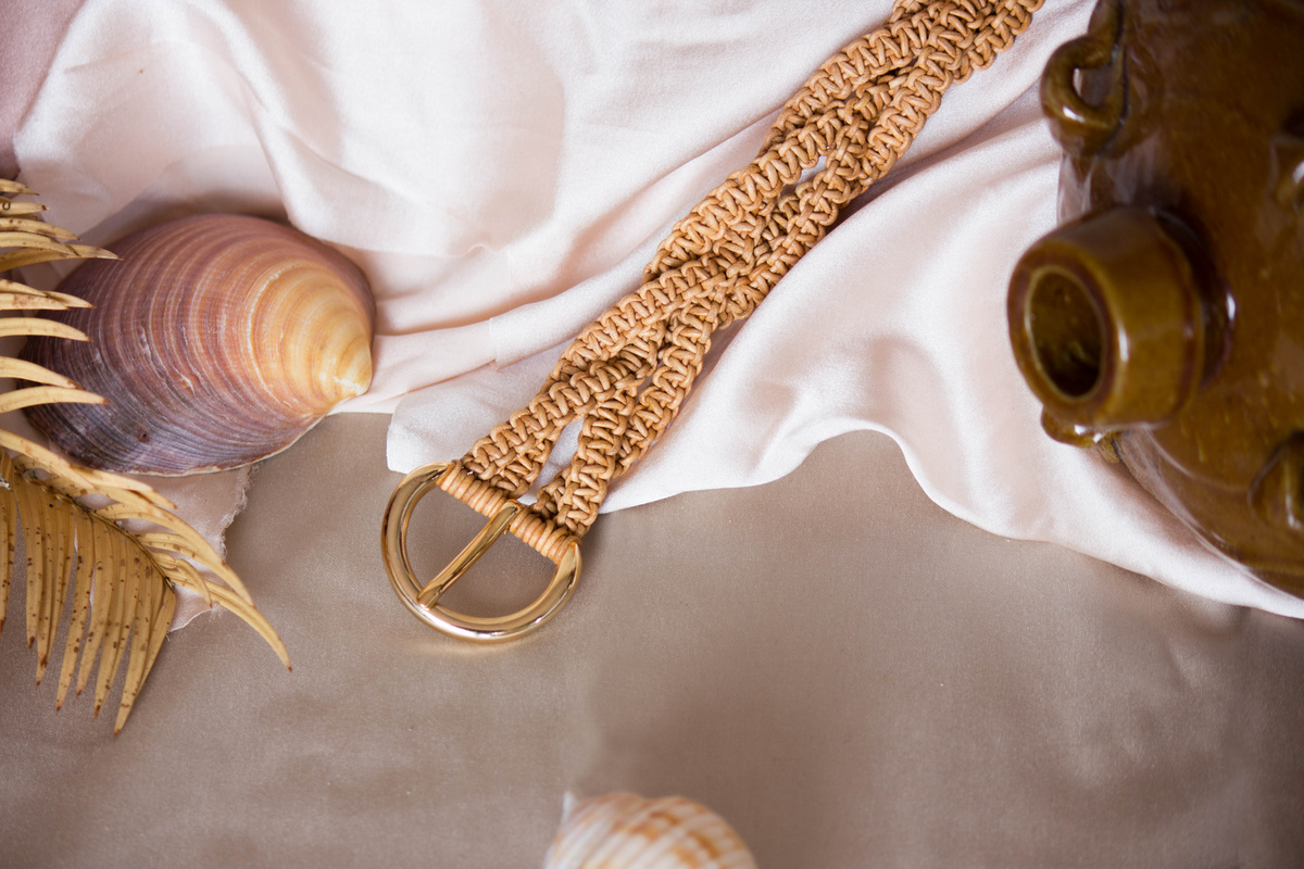 Alba belt miele — Azar Studio